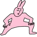 My friend rabbit - Download Stickers from Sigstick