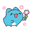 BugCat Capoo & Tutu - shining love - Download Stickers from Sigstick