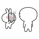 Spoiled Rabbit _DATE - Download Stickers from Sigstick