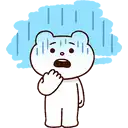 emoticon Betakkuma 2 (賤萌熊) @kal_pc - Download Stickers from Sigstick