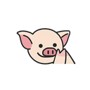 Lihkg pig - Download Stickers from Sigstick