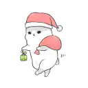 Machiko Rabbit (Winter) - Download Stickers from Sigstick