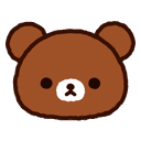Rilakkuma～Chairoikoguma登場～表情貼 @kal_pc - Download Stickers from Sigstick