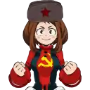 Commie Anime Girls - Download Stickers from Sigstick