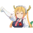 Commie Anime Girls - Download Stickers from Sigstick