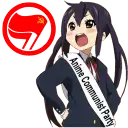 Commie Anime Girls - Download Stickers from Sigstick