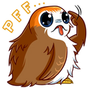 Porg - Download Stickers from Sigstick