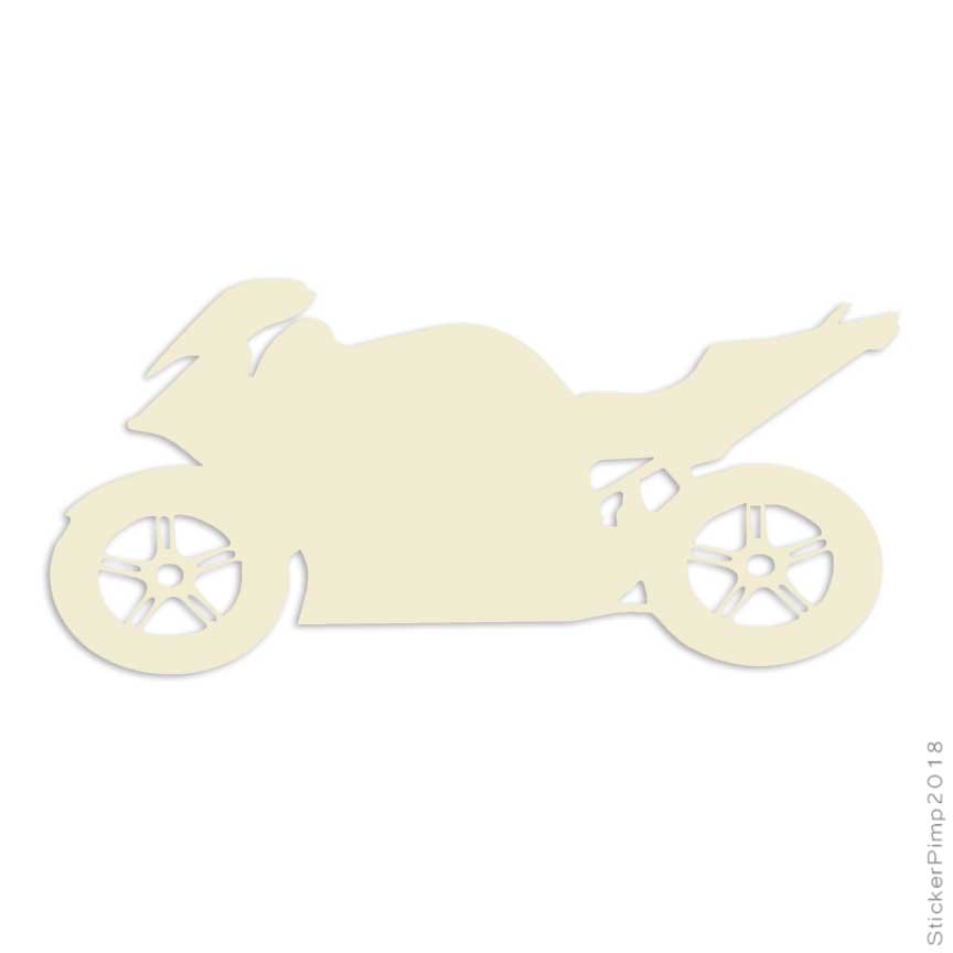 Motorcycle, Vinyl Decal Sticker, Multiple Colors & Sizes #108 | eBay