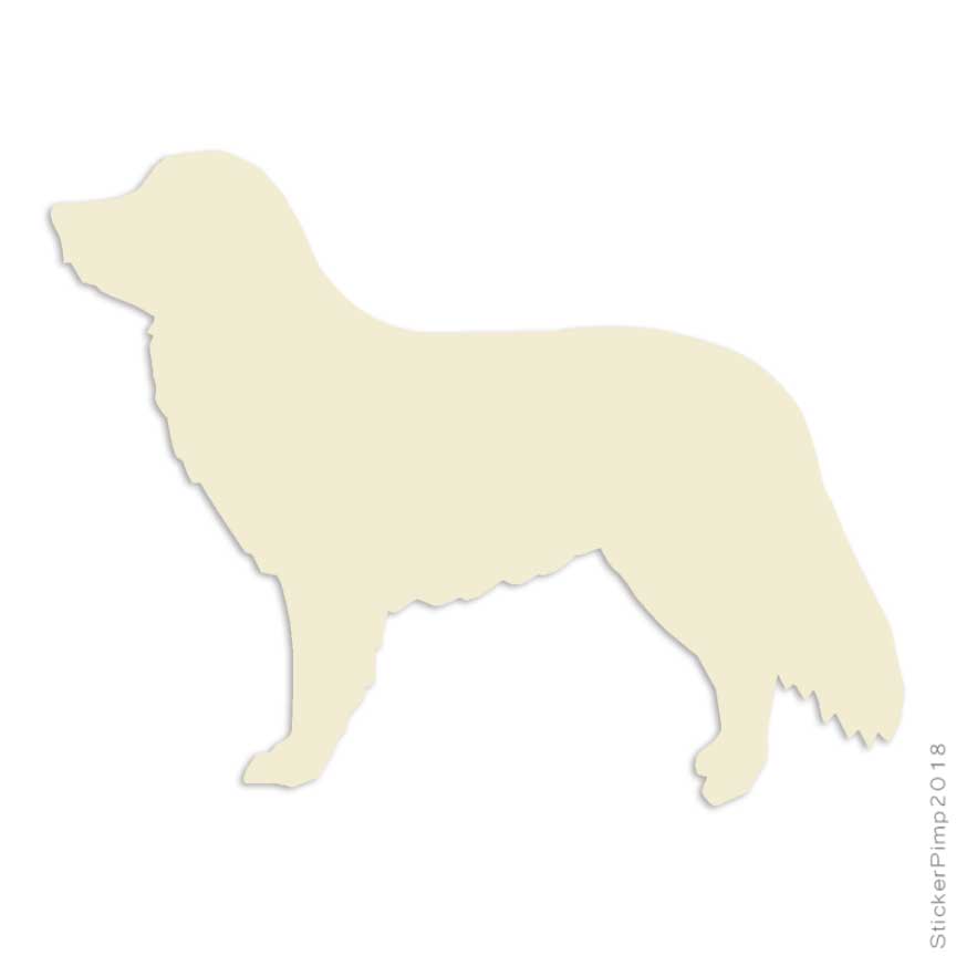 Duck Tolling Retriever Dog, Vinyl Decal Sticker, Multiple Colors ...