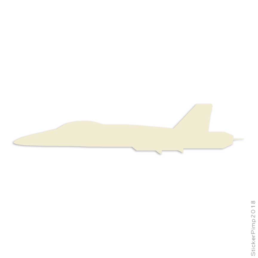 Fighter Jet, Vinyl Decal Sticker, Multiple Colors & Sizes #2832 | eBay