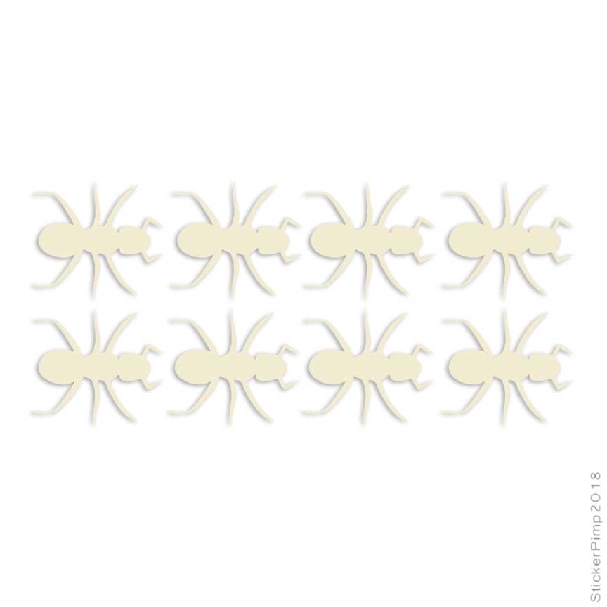Eight Ants Insect, Vinyl Decal Sticker, Multiple Colors & Sizes #60 | eBay