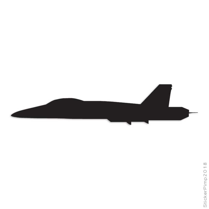 Fighter Jet, Vinyl Decal Sticker, Multiple Colors & Sizes #2832 | eBay