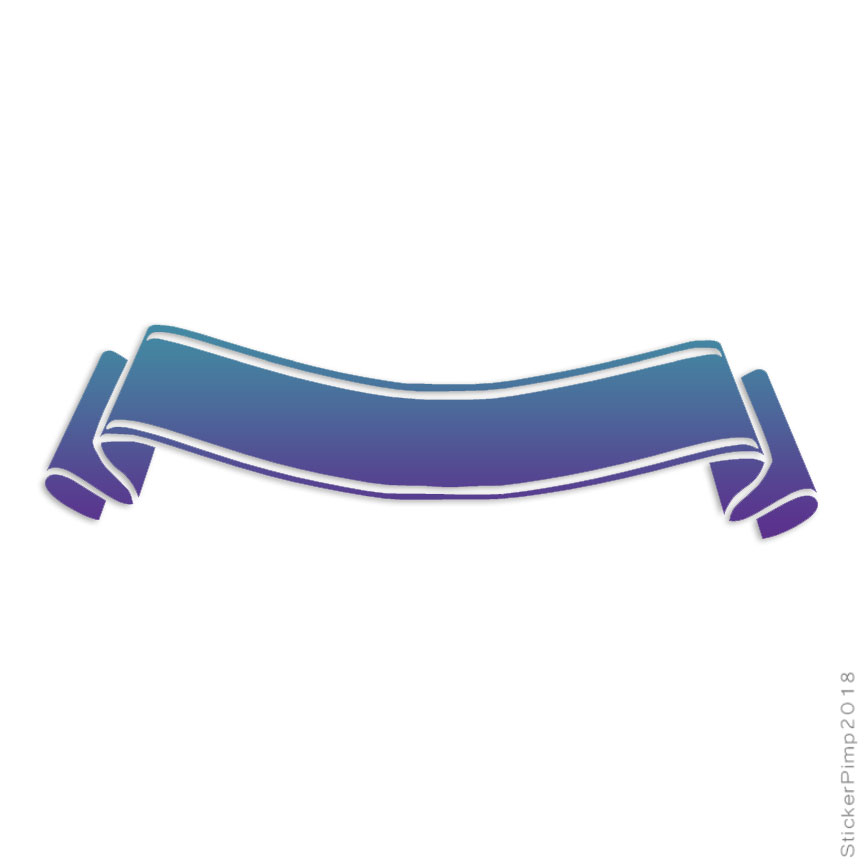 Banner Decorative, Vinyl Decal Sticker, 40 Patterns & 3 Sizes, #3089 | eBay