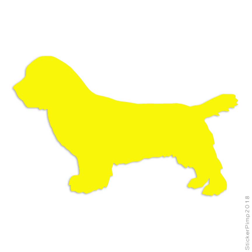 Sussex Spaniel Dog Breed, Vinyl Decal Sticker, Multiple Colors & Sizes ...
