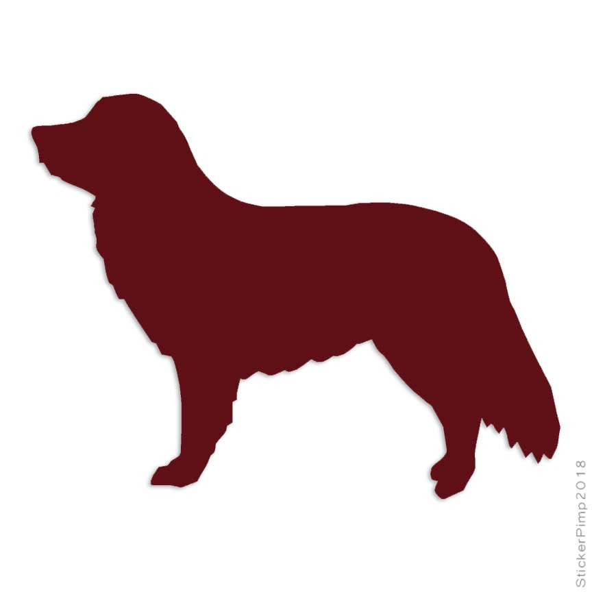 Duck Tolling Retriever Dog, Vinyl Decal Sticker, Multiple Colors ...