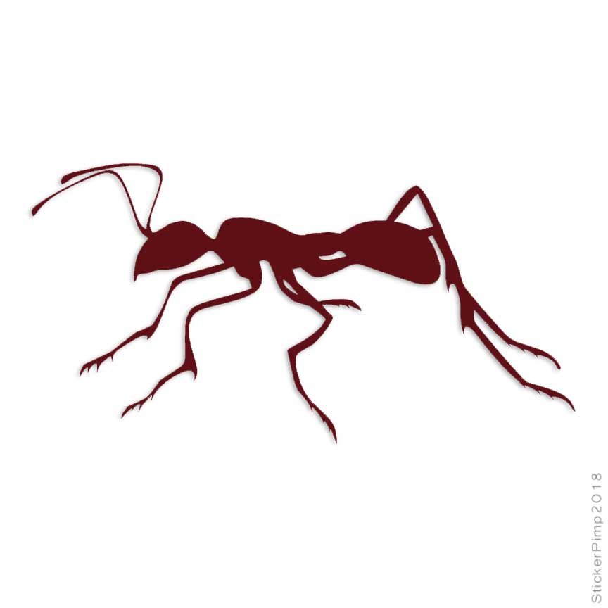 Ant Bug Insect Pest, Vinyl Decal Sticker, Multiple Colors & Sizes #2902 ...