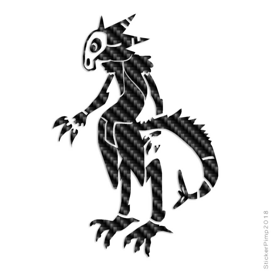 Demon Devil Monster, Vinyl Decal Sticker, 40 Patterns & 3 Sizes, #206 ...