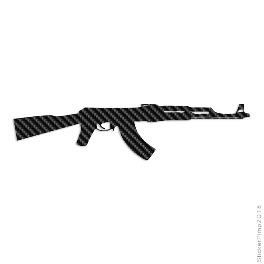 AK47 Gun Rifle, Vinyl Decal Sticker, 40 Patterns & 3 Sizes, #2977 | eBay