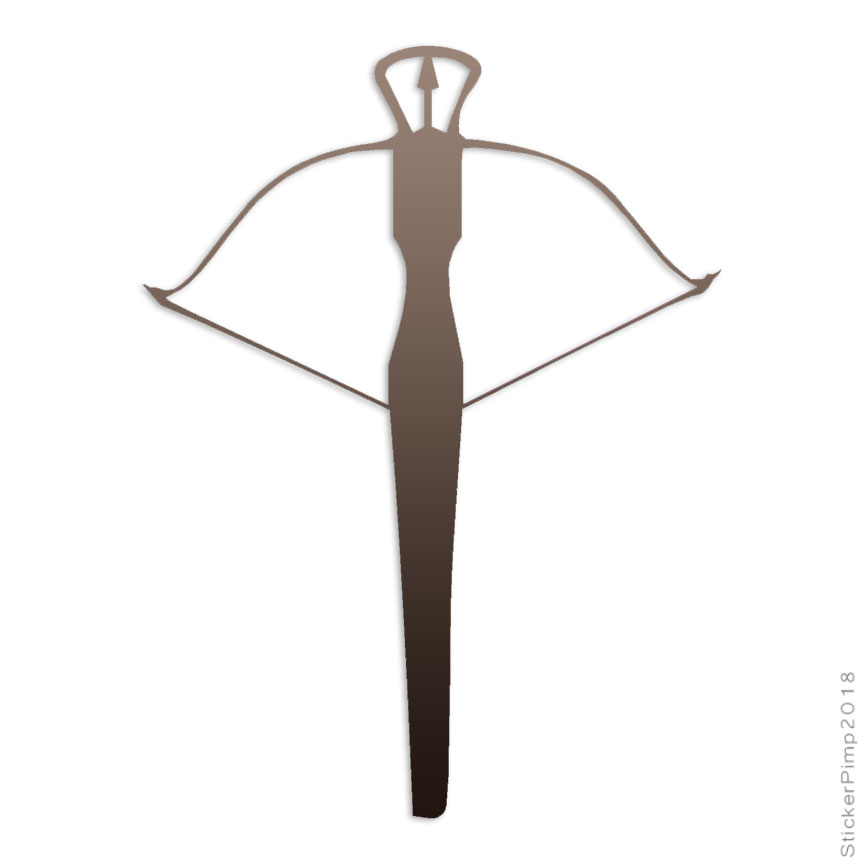 Vinyl Decal | Medieval Crossbow