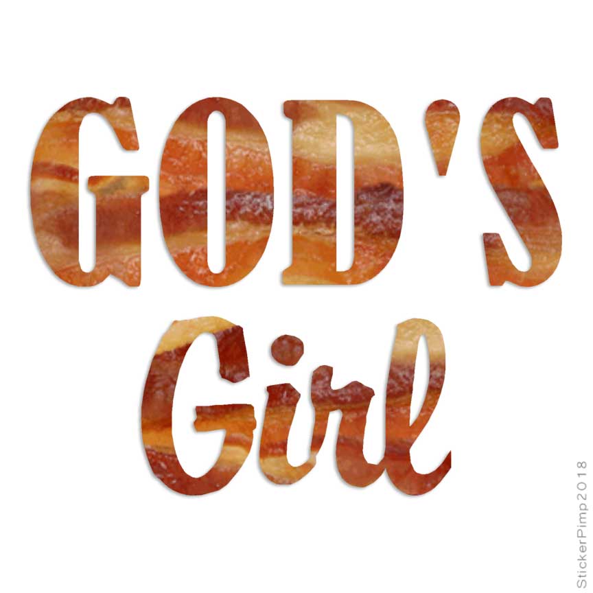 God's Girl Religion, Vinyl Decal Sticker, 40 Patterns & 3 Sizes, #3488 ...
