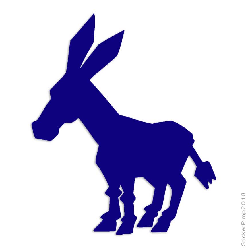 Donkey Mule Hinny, Vinyl Decal Sticker, Multiple Colors & Sizes #1312 ...