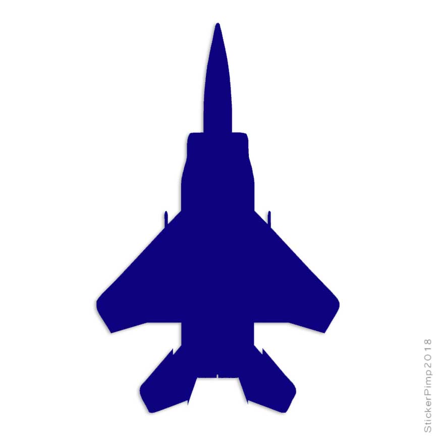 Fighter Jet Military, Vinyl Decal Sticker, Multiple Colors & Sizes ...