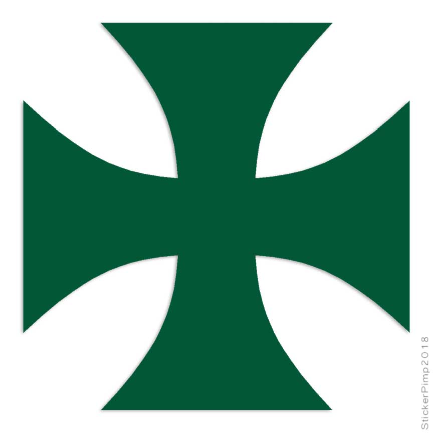Cross Pattee, Vinyl Decal Sticker, Multiple Colors & Sizes #180 | eBay