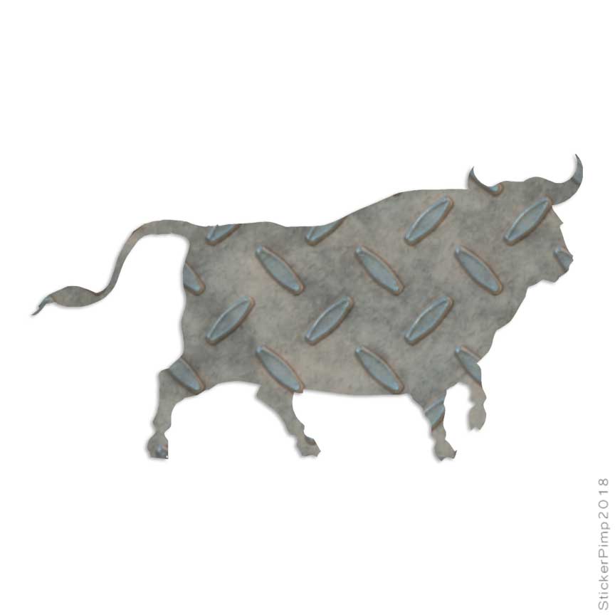 Cow Bull Ox Oxen, Vinyl Decal Sticker, 40 Patterns & 3 Sizes, #2870 | eBay