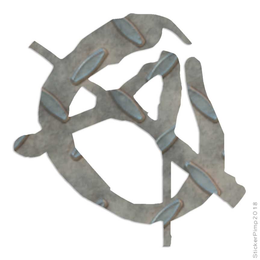 Anarchy Symbol, Vinyl Decal Sticker, 40 Patterns & 3 Sizes, #45 | eBay