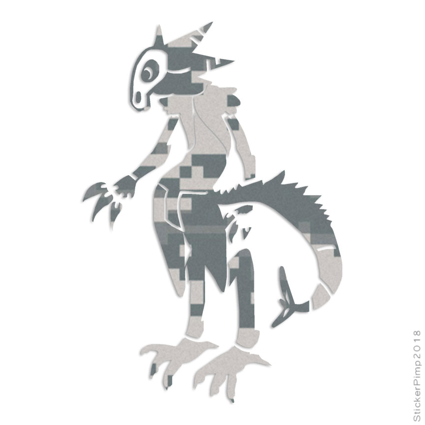 Demon Devil Monster, Vinyl Decal Sticker, 40 Patterns & 3 Sizes, #206 ...