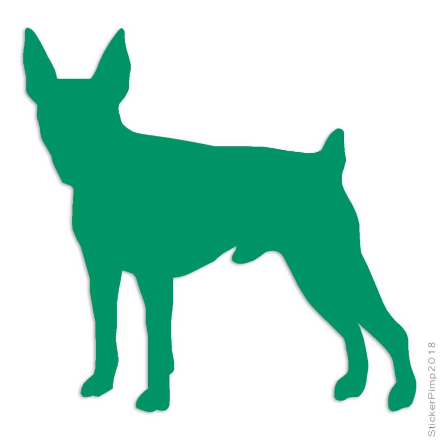 Toy Fox Terrier Dog Breed, Vinyl Decal Sticker, Multiple Colors & Sizes ...