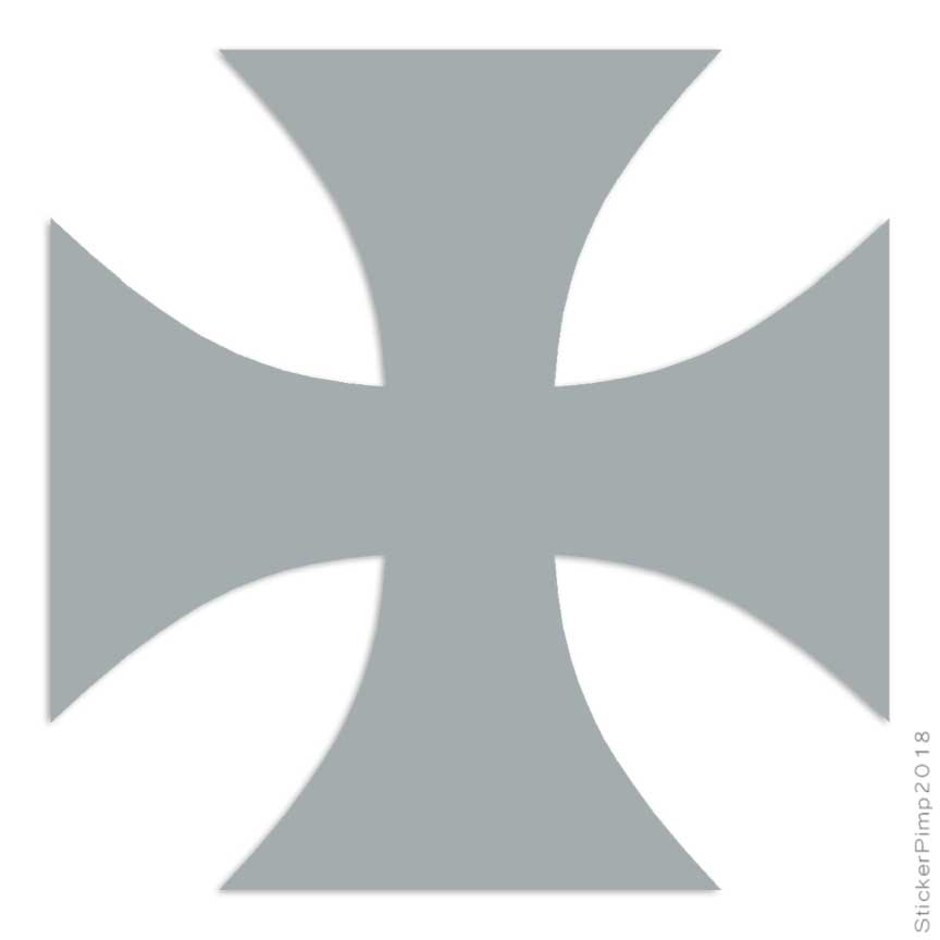 Cross Pattee, Vinyl Decal Sticker, Multiple Colors & Sizes #180 | eBay