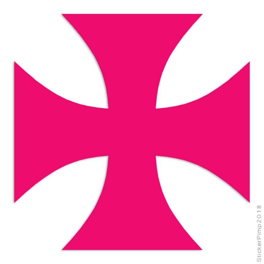 Cross Pattee, Vinyl Decal Sticker, Multiple Colors & Sizes #180 | eBay