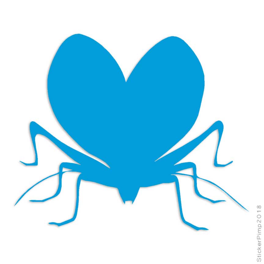 Lovebug Bug Pest, Vinyl Decal Sticker, Multiple Colors & Sizes #2919 | eBay