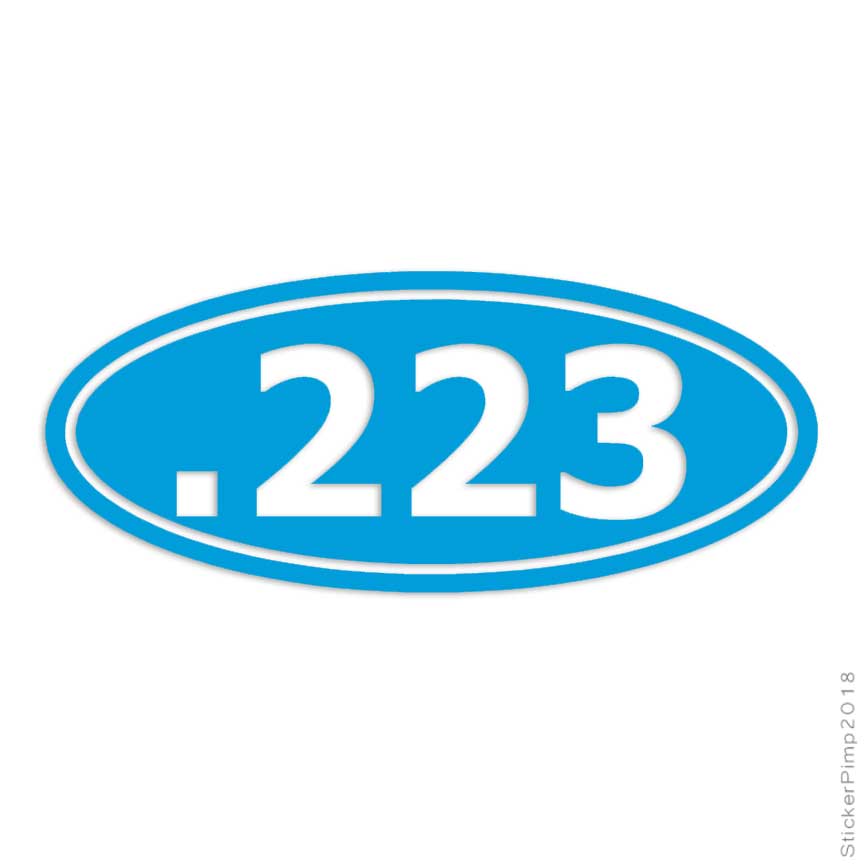 Ammo .223, Vinyl Decal Sticker, Multiple Colors & Sizes #31 | eBay