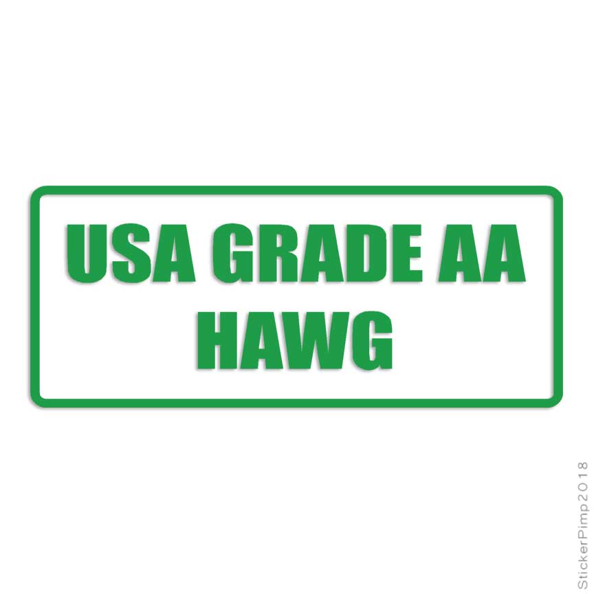 USA Grade AA Hawg Biker, Vinyl Decal Sticker, Multiple Colors & Sizes ...