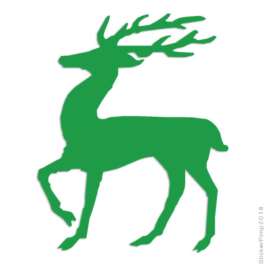 Deer Buck, Vinyl Decal Sticker, Multiple Colors & Sizes #197 | eBay