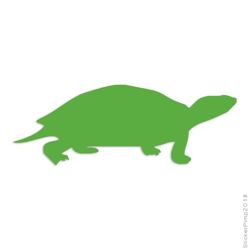 Snapping Turtle Tortoise, Vinyl Decal Sticker, Multiple Colors & Sizes ...