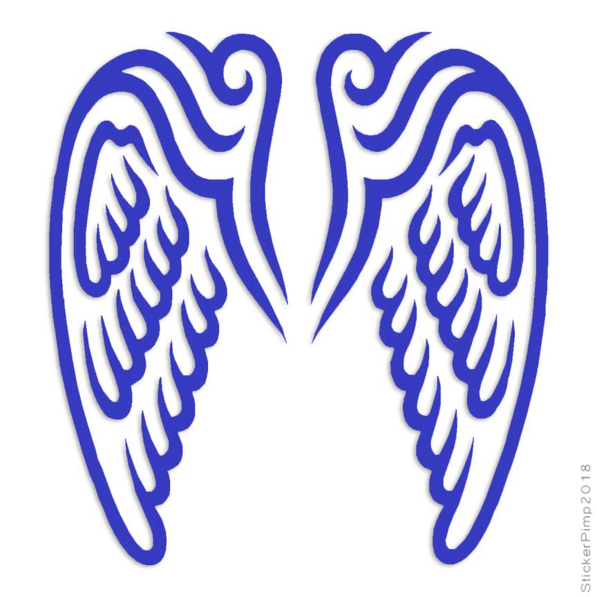 Wings Angel, Vinyl Decal Sticker, Multiple Colors & Sizes #2330 | eBay