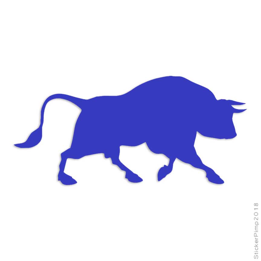 Bull Taurus, Vinyl Decal Sticker, Multiple Colors & Sizes #2806 | eBay