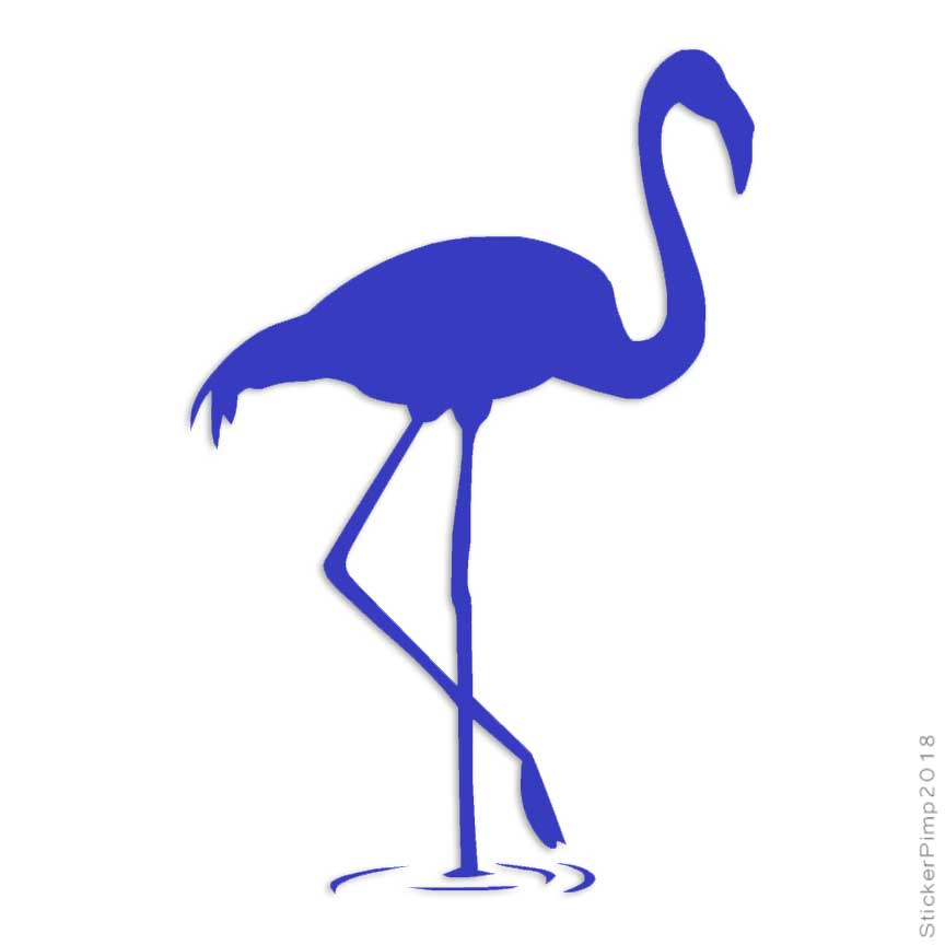 Flamingo Bird, Vinyl Decal Sticker, Multiple Colors & Sizes #314 | eBay