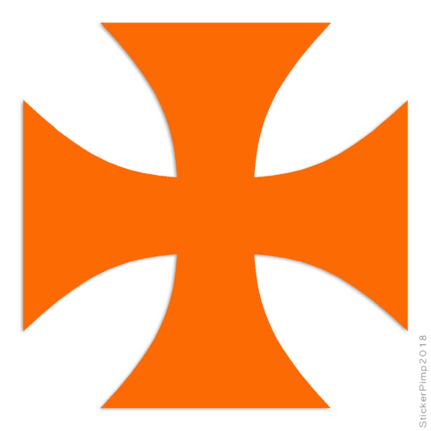 Cross Pattee, Vinyl Decal Sticker, Multiple Colors & Sizes #180 | eBay