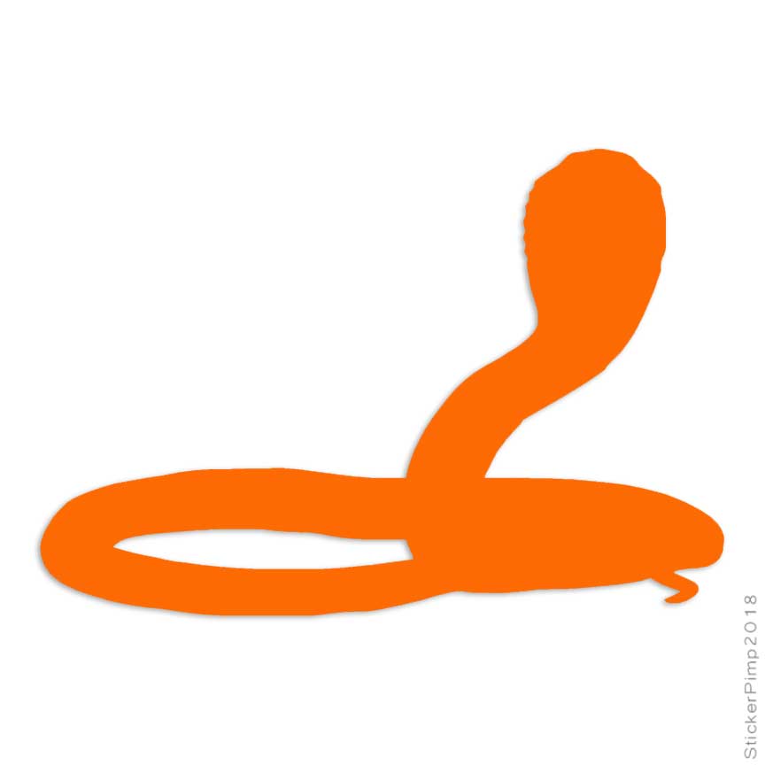 Snake Cobra Asp, Vinyl Decal Sticker, Multiple Colors & Sizes #2872 | eBay