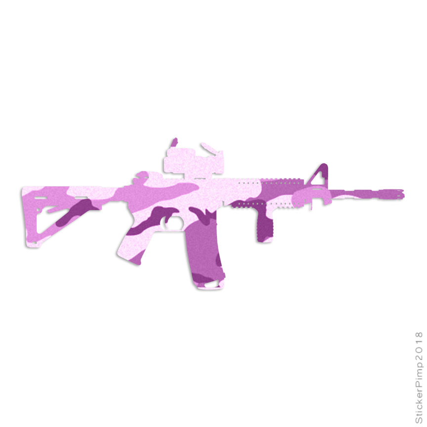 AR-15 Scope Rifle, Vinyl Decal Sticker, 40 Patterns & 3 Sizes, #2982 | eBay