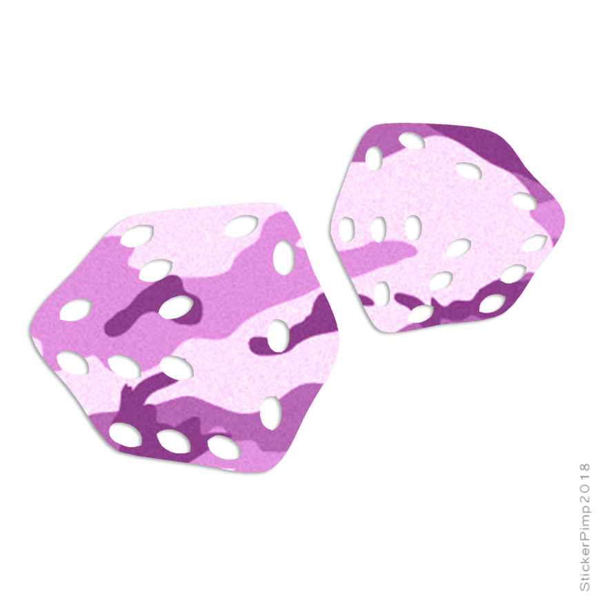 Pair Of Dice Die, Vinyl Decal Sticker, 40 Patterns & 3 Sizes, #4030 | eBay