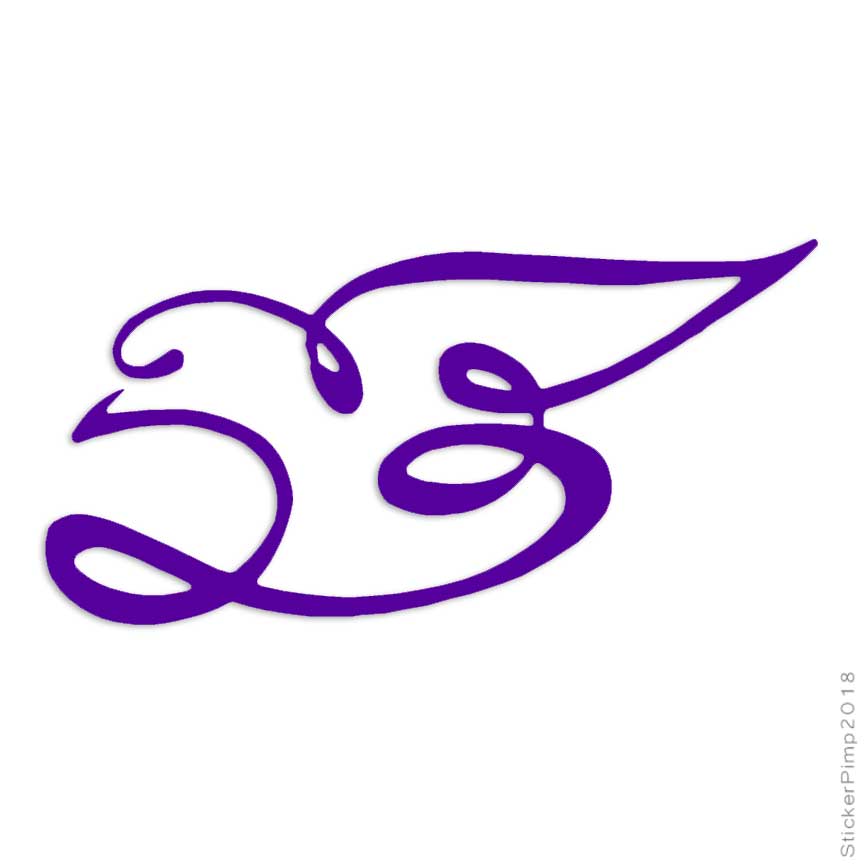 Bird Line Art, Vinyl Decal Sticker, Multiple Colors & Sizes #1759 | eBay