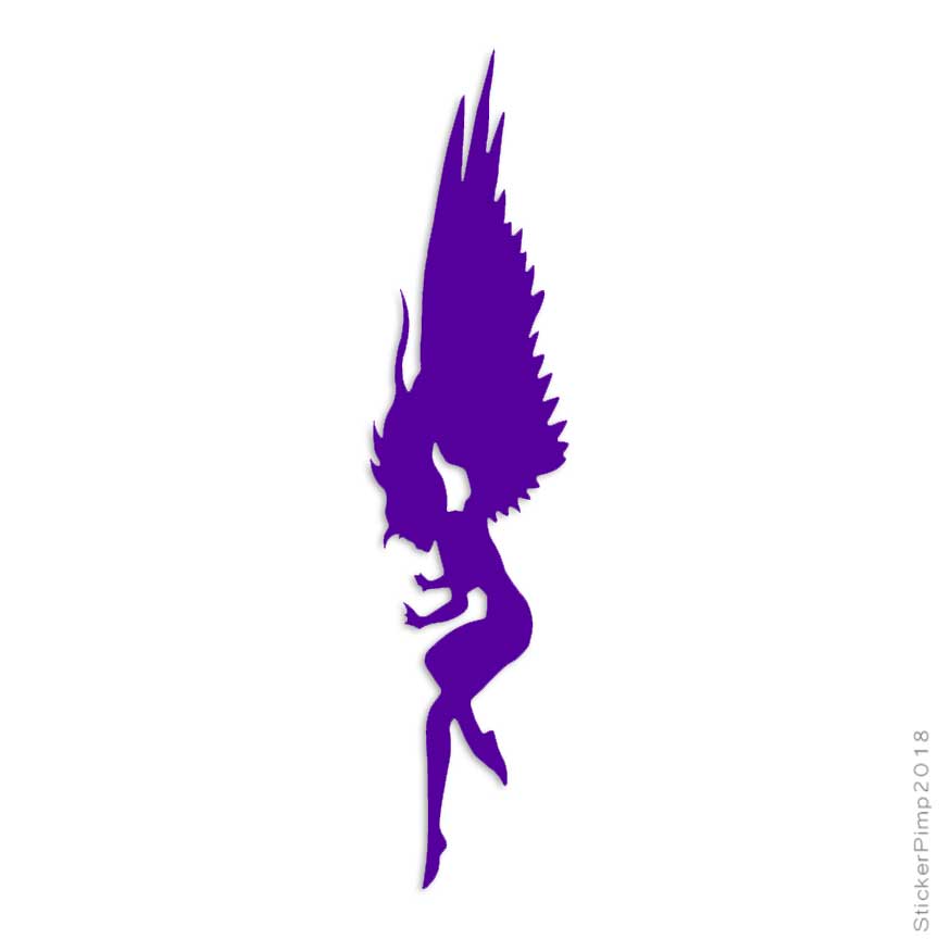 Pixie Fairy, Vinyl Decal Sticker, Multiple Colors & Sizes #282 | eBay