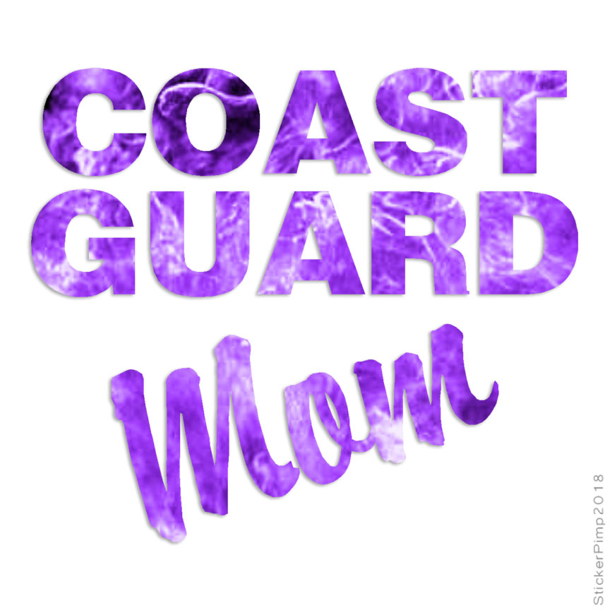 Coast Guard Mom, Vinyl Decal Sticker, 40 Patterns & 3 Sizes, #1224 | eBay