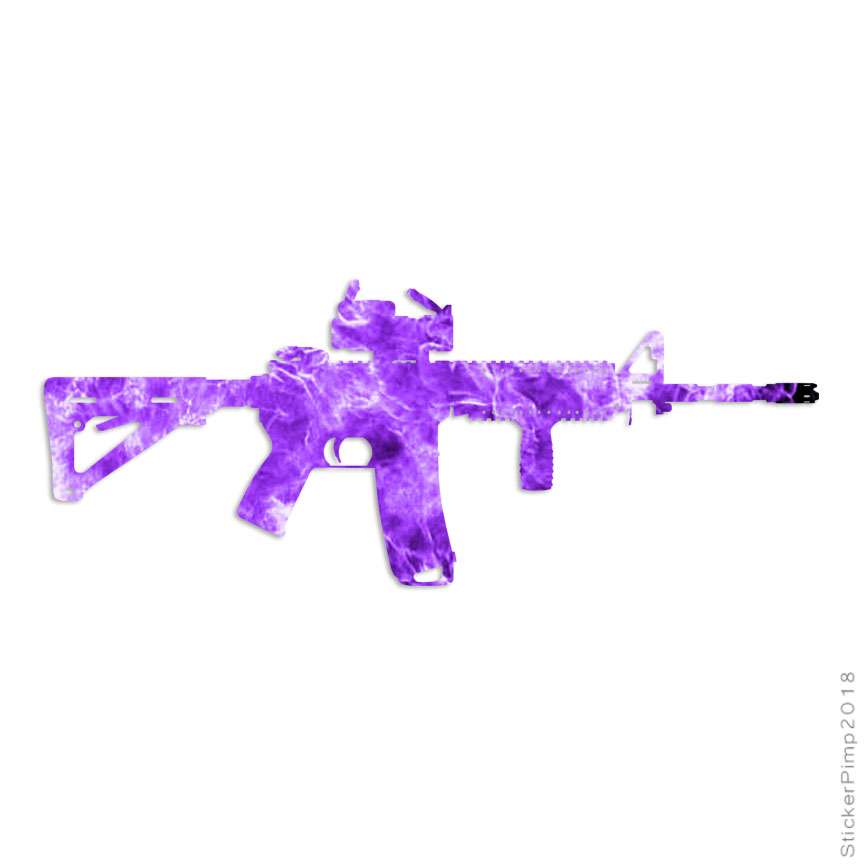 AR-15 Scope Rifle, Vinyl Decal Sticker, 40 Patterns & 3 Sizes, #2982 | eBay