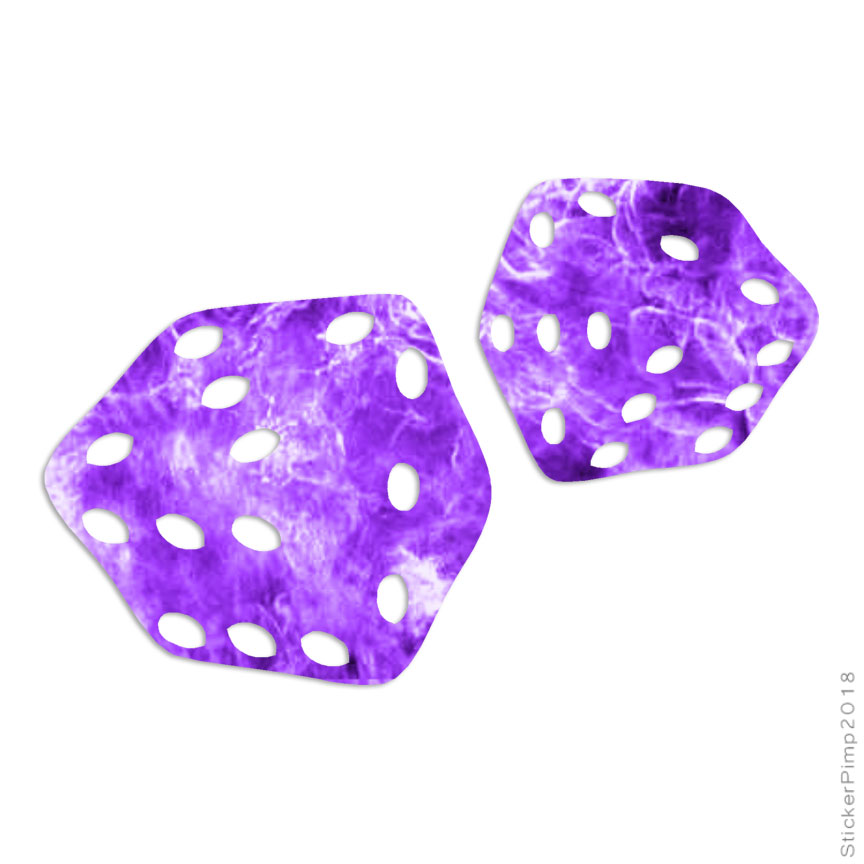Pair Of Dice Die, Vinyl Decal Sticker, 40 Patterns & 3 Sizes, #4030 | eBay
